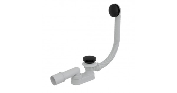 Juodas vonios sifonas Alcaplast - A507BLACK